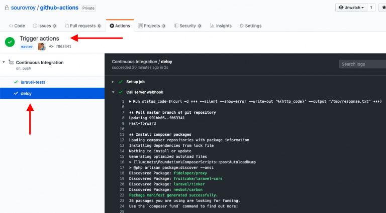 Laravel App Ci Cd Using Github Actions Wedevs Engineering Blog Riset
